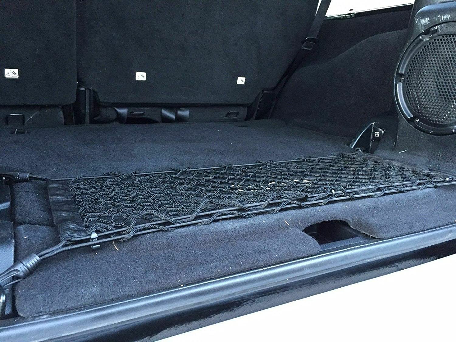 EACCESSORIES EA Rear Trunk Organizer Cargo Net for Jeep Wrangler 2007 ...