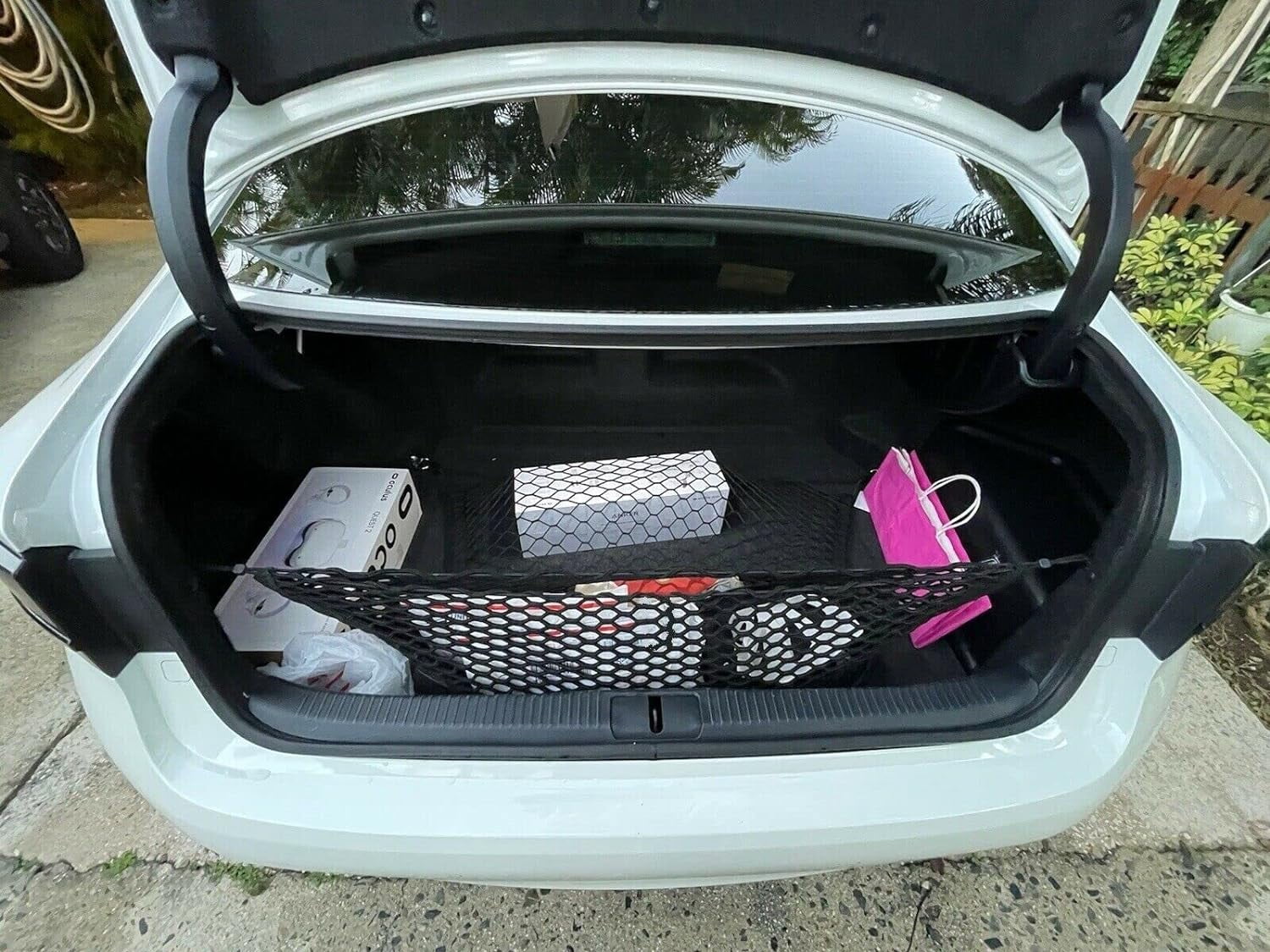 EACCESSORIES EA Rear Trunk Organizer Cargo Net for Lexus ES350 ES300h ...