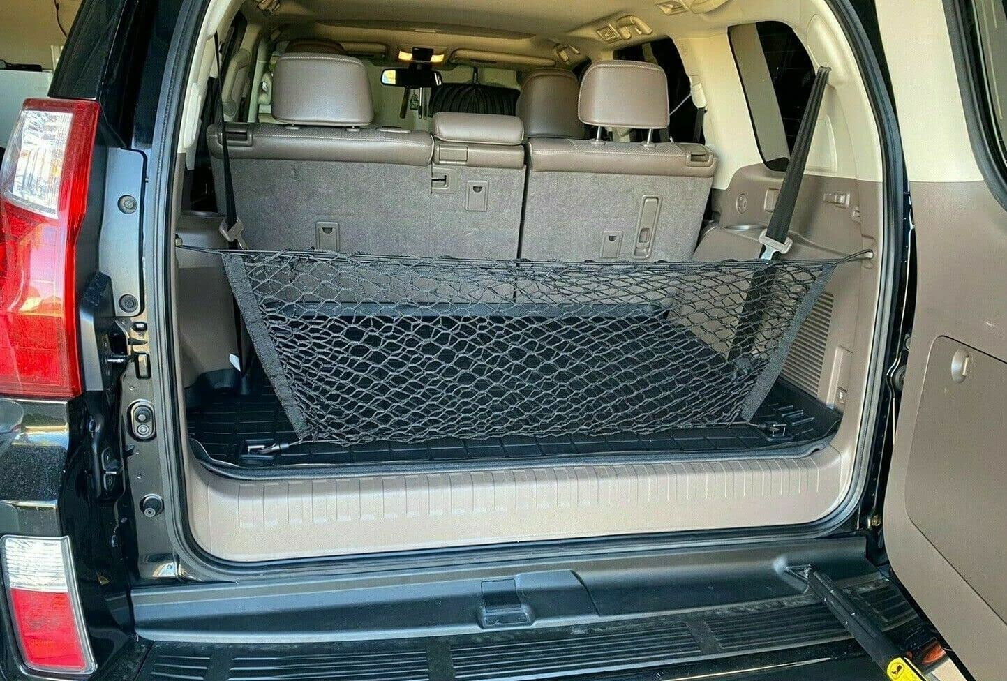 EACCESSORIES EA Rear Trunk Organizer Cargo Net for Lexus GX460 2010 ...