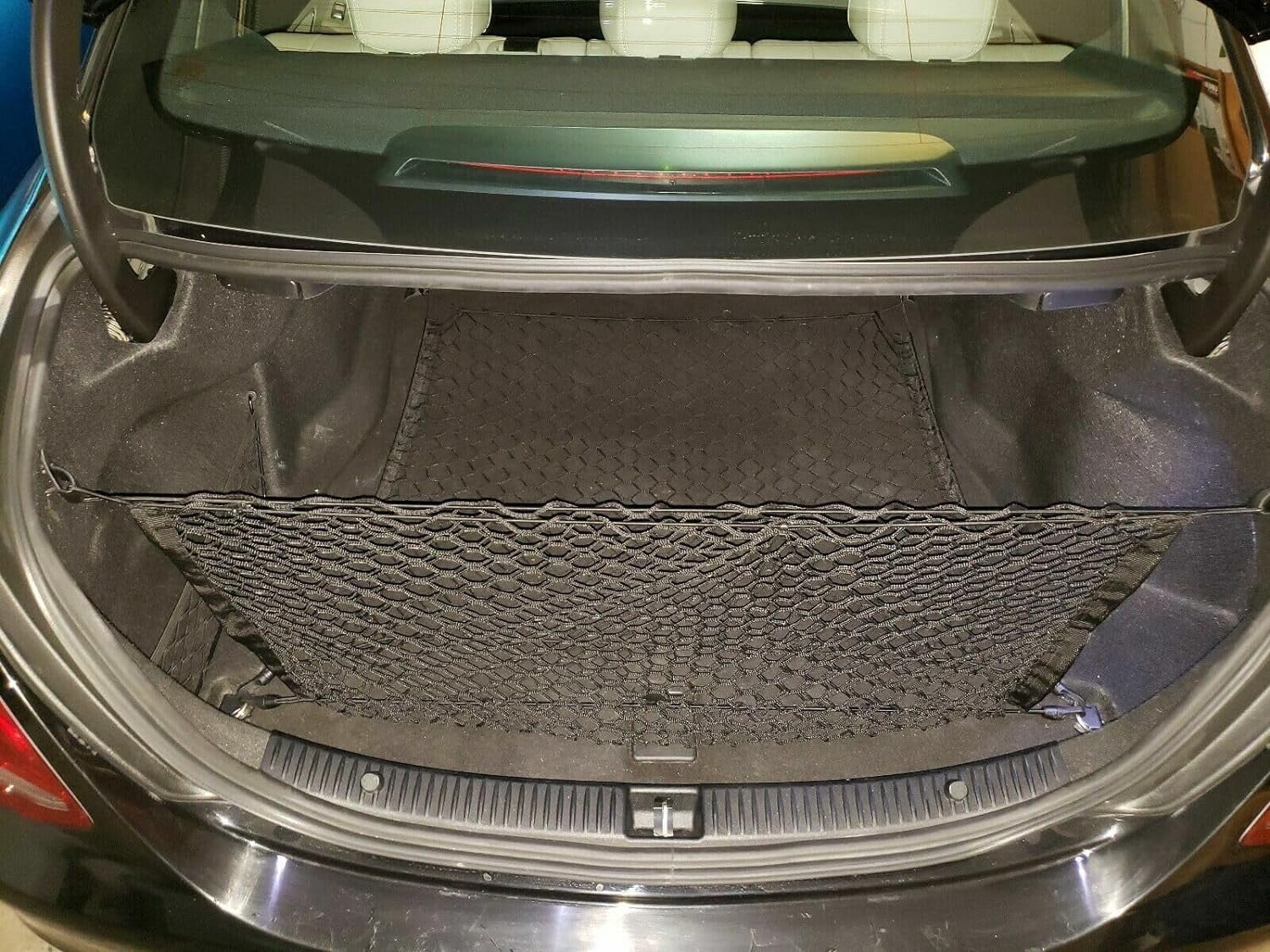 EACCESSORIES EA Rear Trunk Organizer Cargo Net for Mercedes-Benz C ...