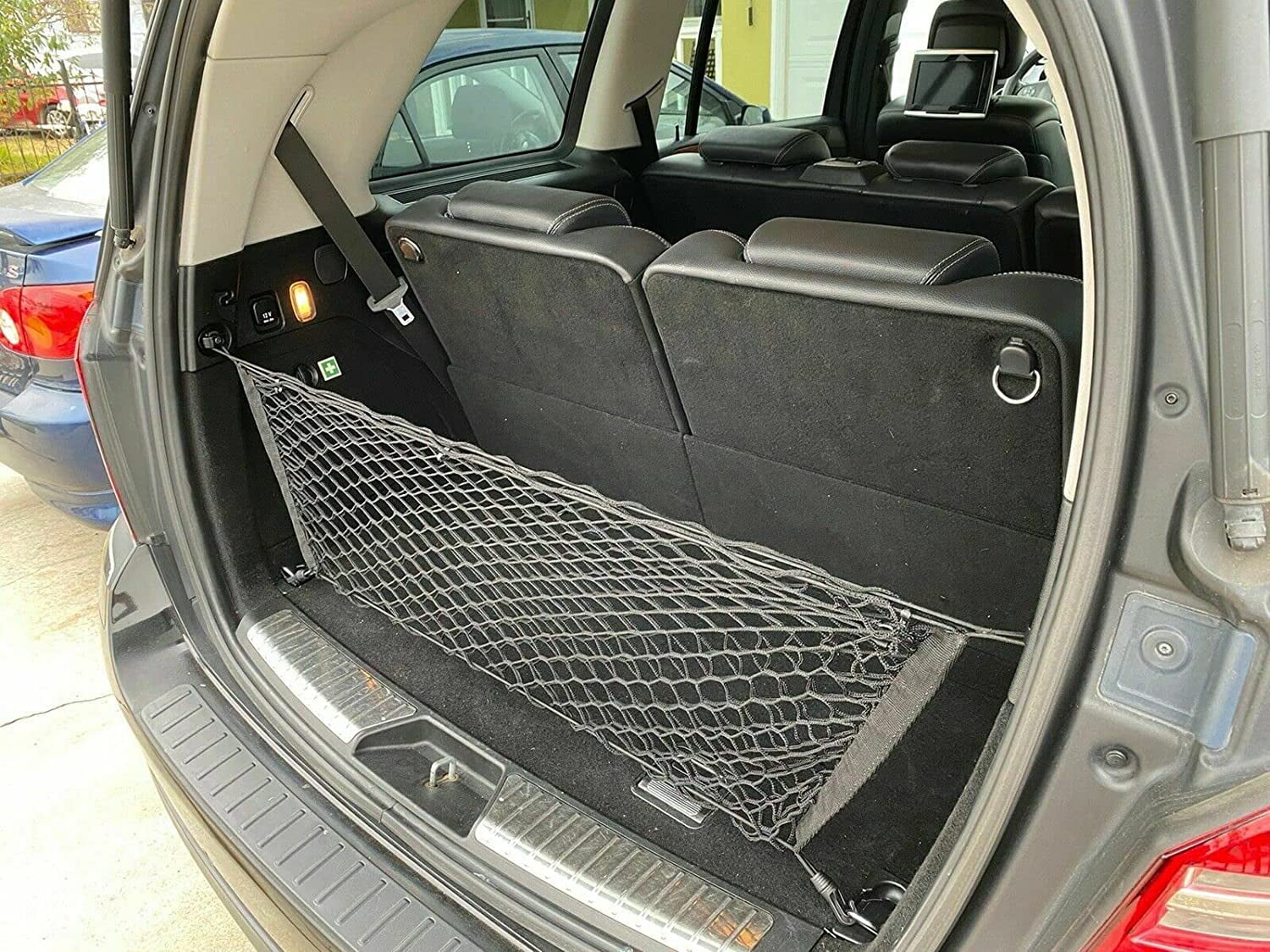 EACCESSORIES EA Rear Trunk Organizer Cargo Net for Mercedes-Benz GL ...
