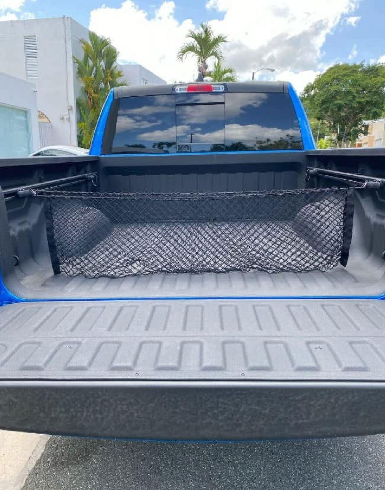 EACCESSORIES EA Rear Trunk Organizer Cargo Net for RAM 1500 2019-2023 ...