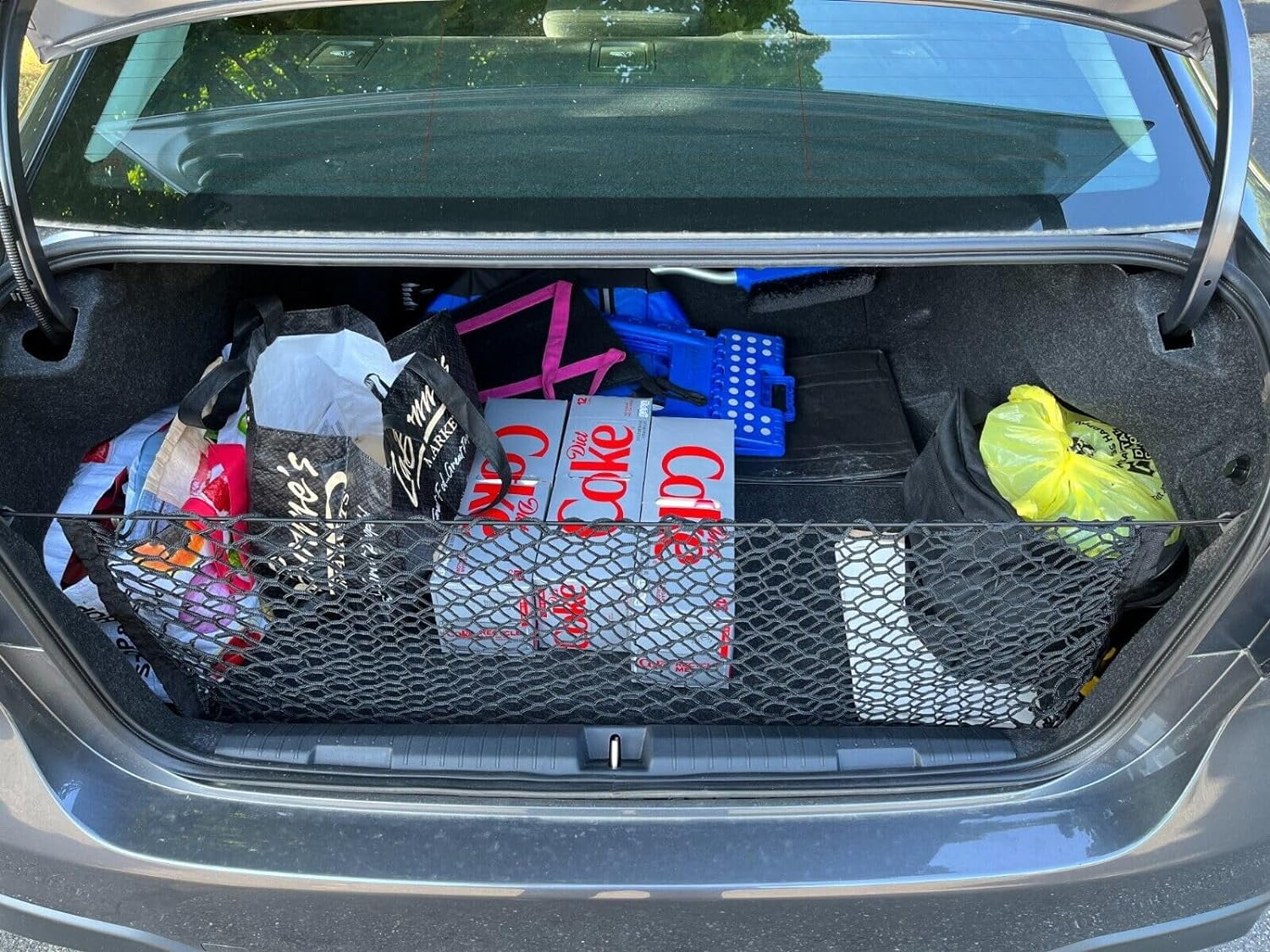 EACCESSORIES EA Rear Trunk Organizer Cargo Net for Subaru Legacy 2015 ...