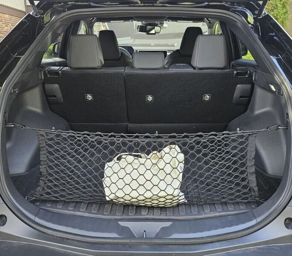 EACCESSORIES EA Rear Trunk Organizer Cargo Net for Subaru SOLTERRA 2023 ...