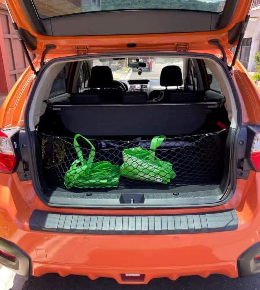 EACCESSORIES EA Rear Trunk Organizer Cargo Net for Subaru: XV 2013-2023 ...