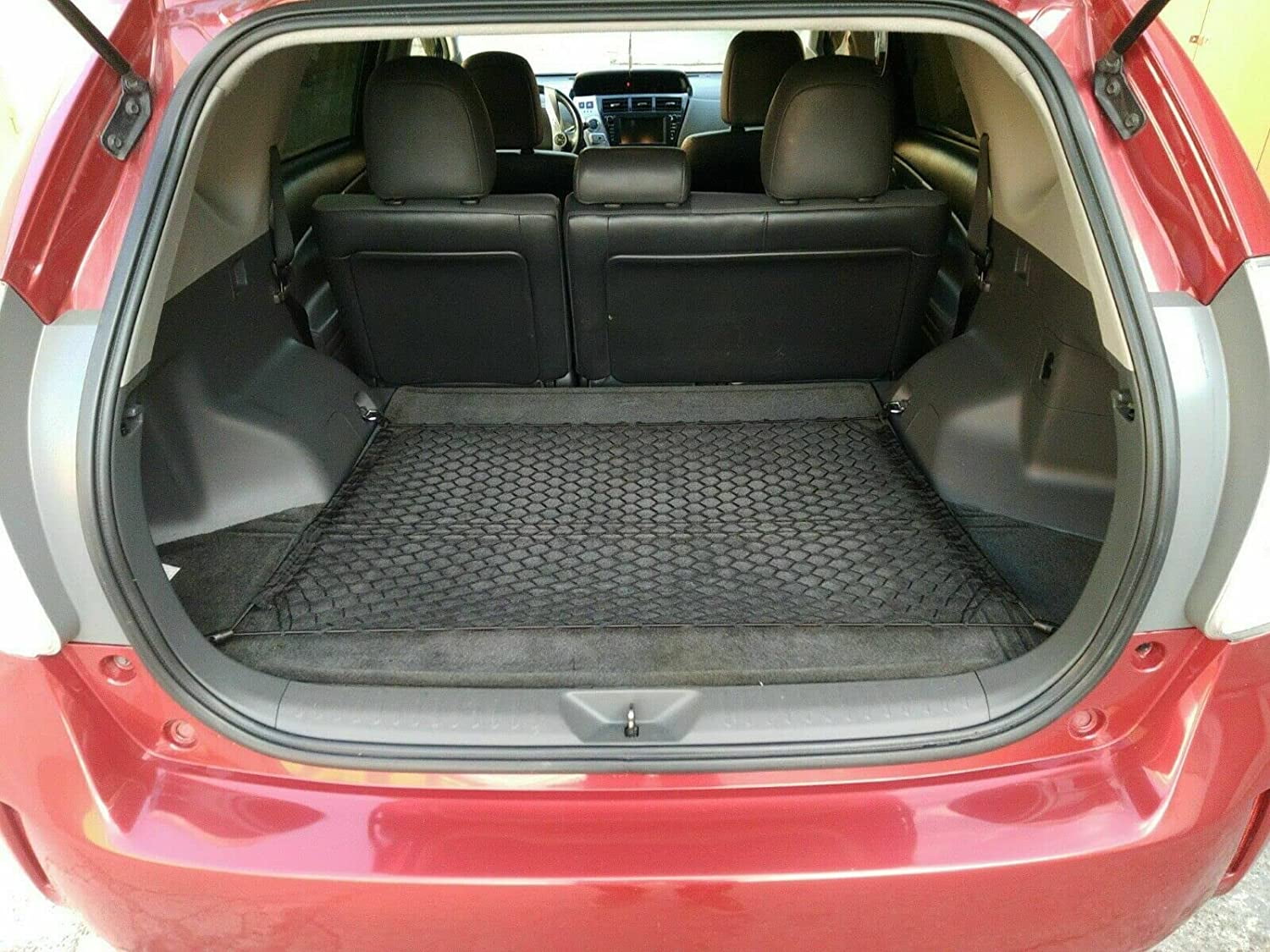 EACCESSORIES EA Rear Trunk Organizer Cargo Net for Toyota Prius V 2012 ...