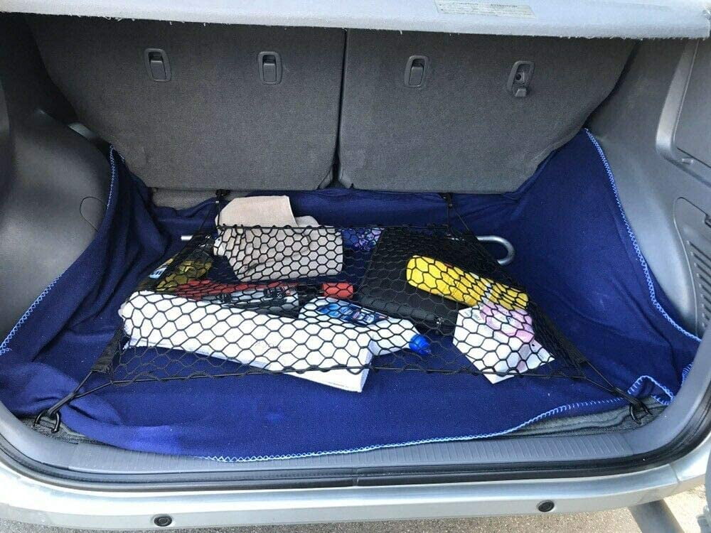 EACCESSORIES EA Rear Trunk Organizer Cargo Net for Toyota RAV4 2001 ...