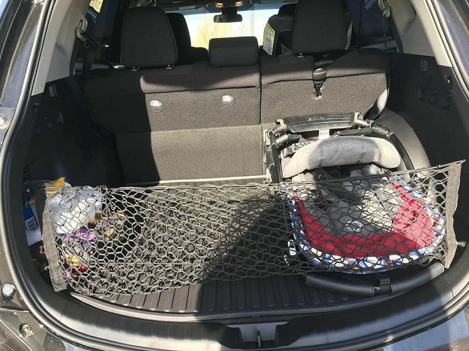 EACCESSORIES EA Rear Trunk Organizer Cargo Net for Toyota RAV4 2013 ...
