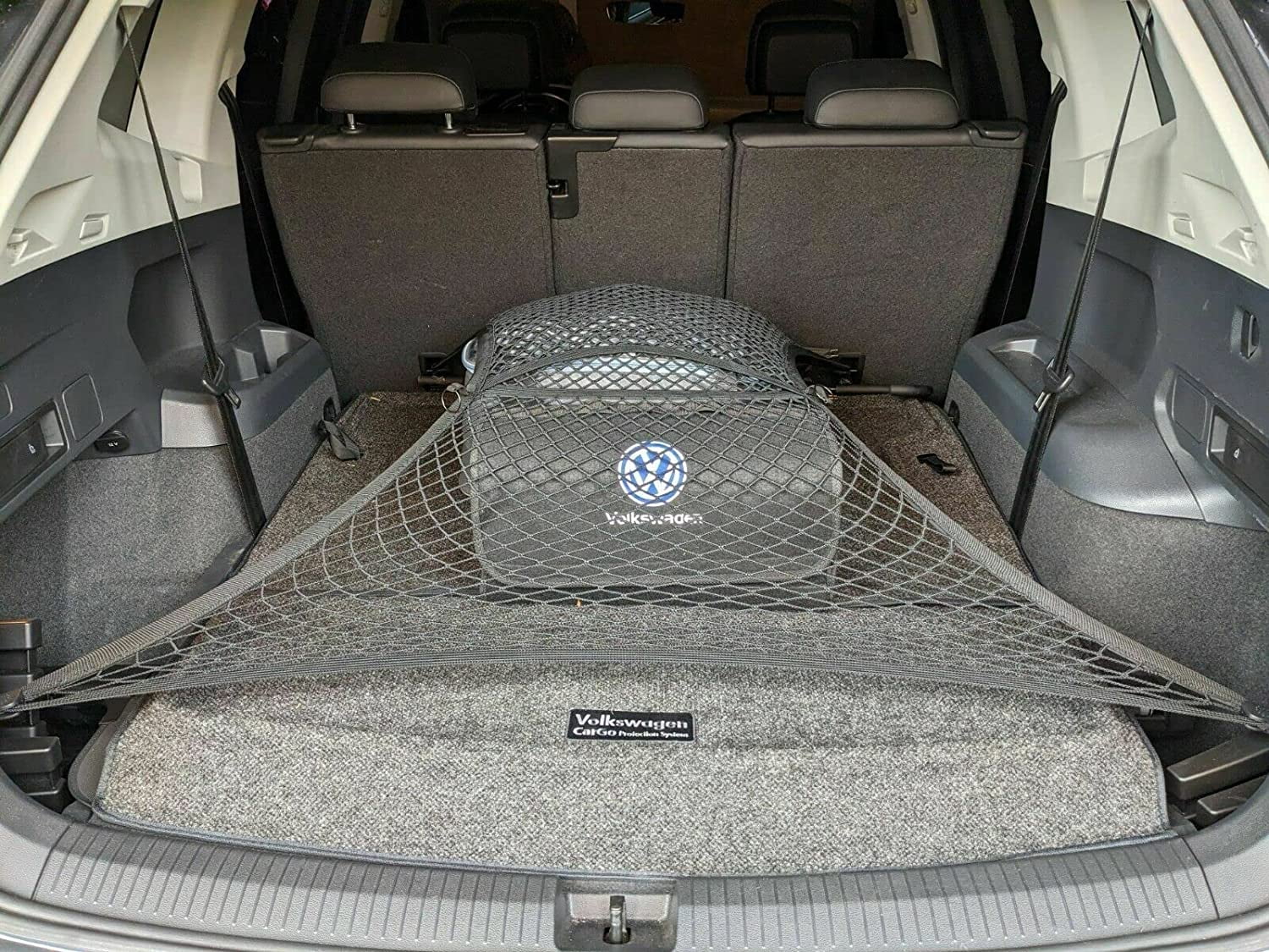 EACCESSORIES EA Rear Trunk Cargo Net Auto Holder for VW TIGUAN 2018 ...