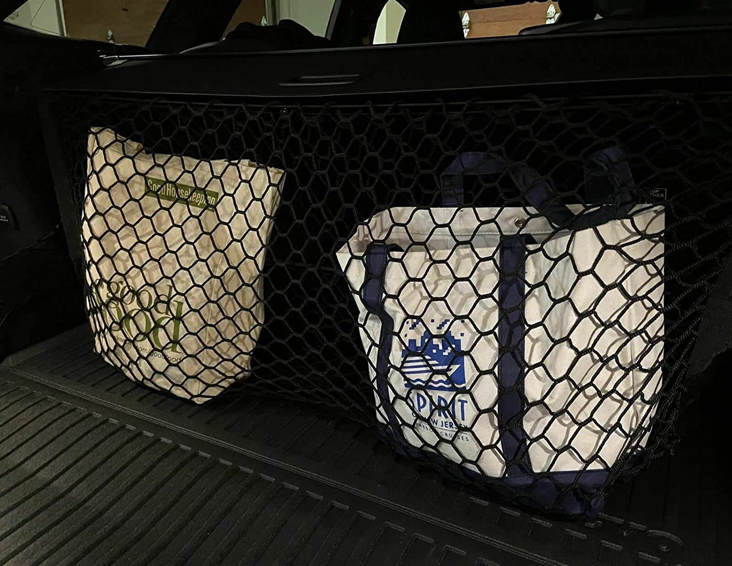 EACCESSORIES EA Rear Trunk Organizer Cargo Net for Volvo XC40 2019-2023 ...