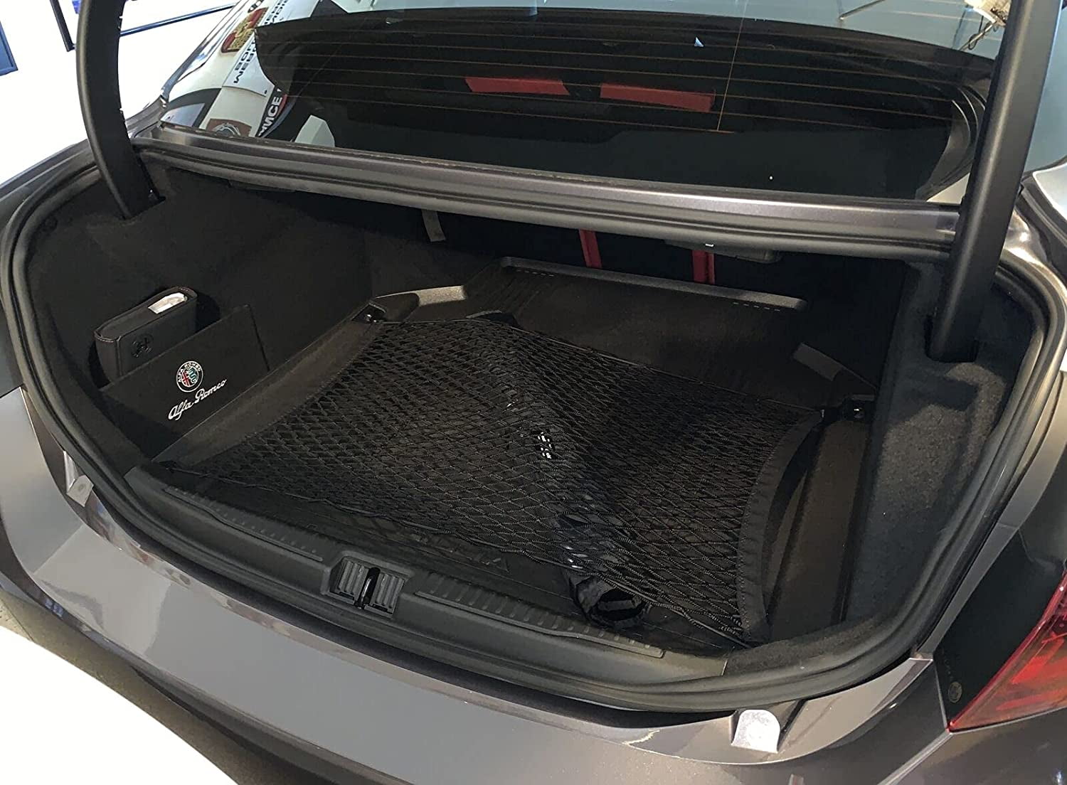 EACCESSORIES EA Trunk Organizer Cargo Net for ALFA Romeo Giulia 2017 ...