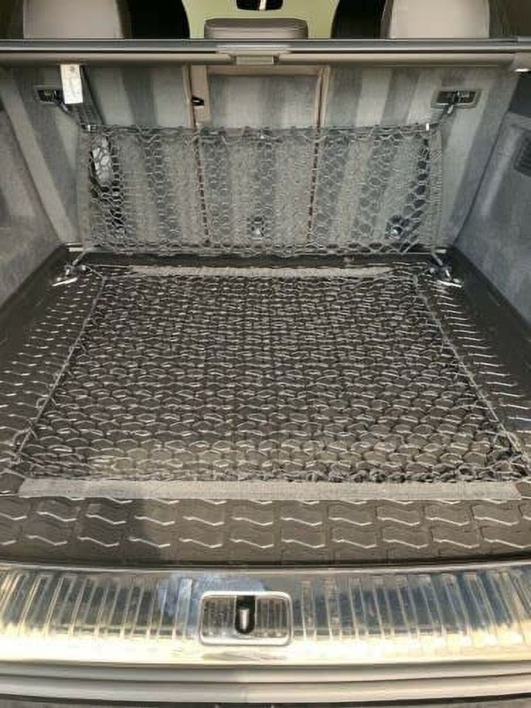 EACCESSORIES EA Trunk Organizer Cargo Net for AUDI Q8 SQ8 2019-2023 ...