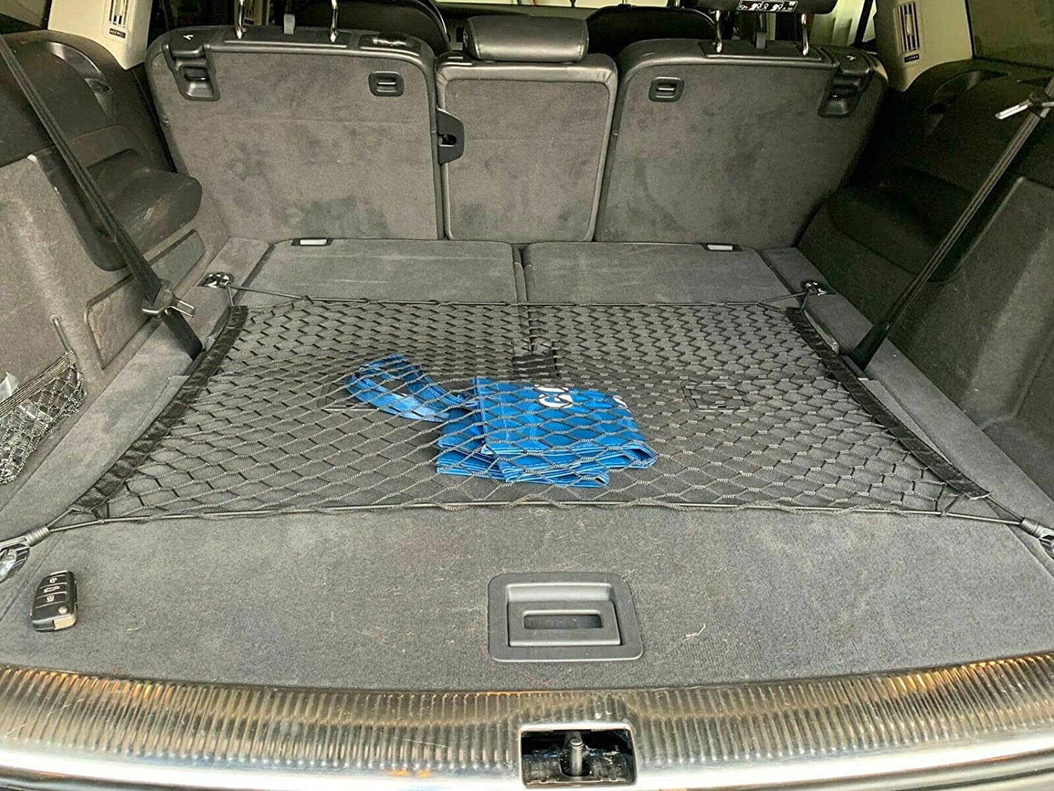 EACCESSORIES EA Trunk Organizer Cargo Net for Audi Q7 2007-2016 ...