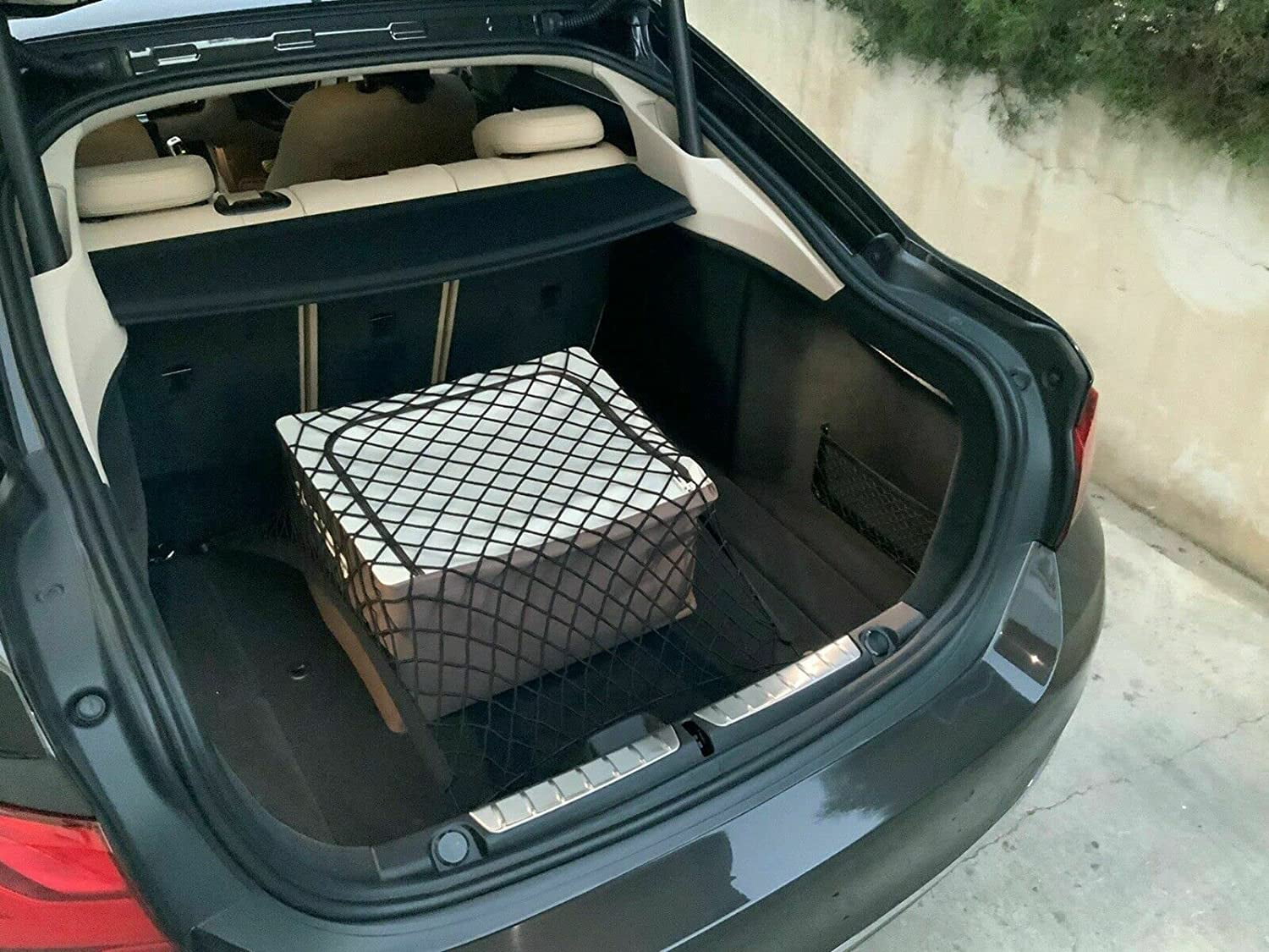 EACCESSORIES EA Trunk Organizer Cargo Net for BMW 4-Series 2014-2023 ...