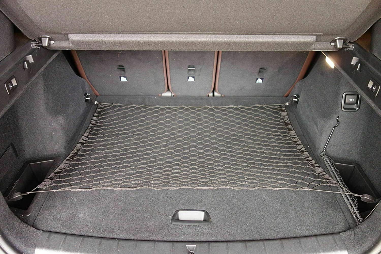 EACCESSORIES EA Trunk Organizer Cargo Net for BMW X1 2010-2015 – Floor ...