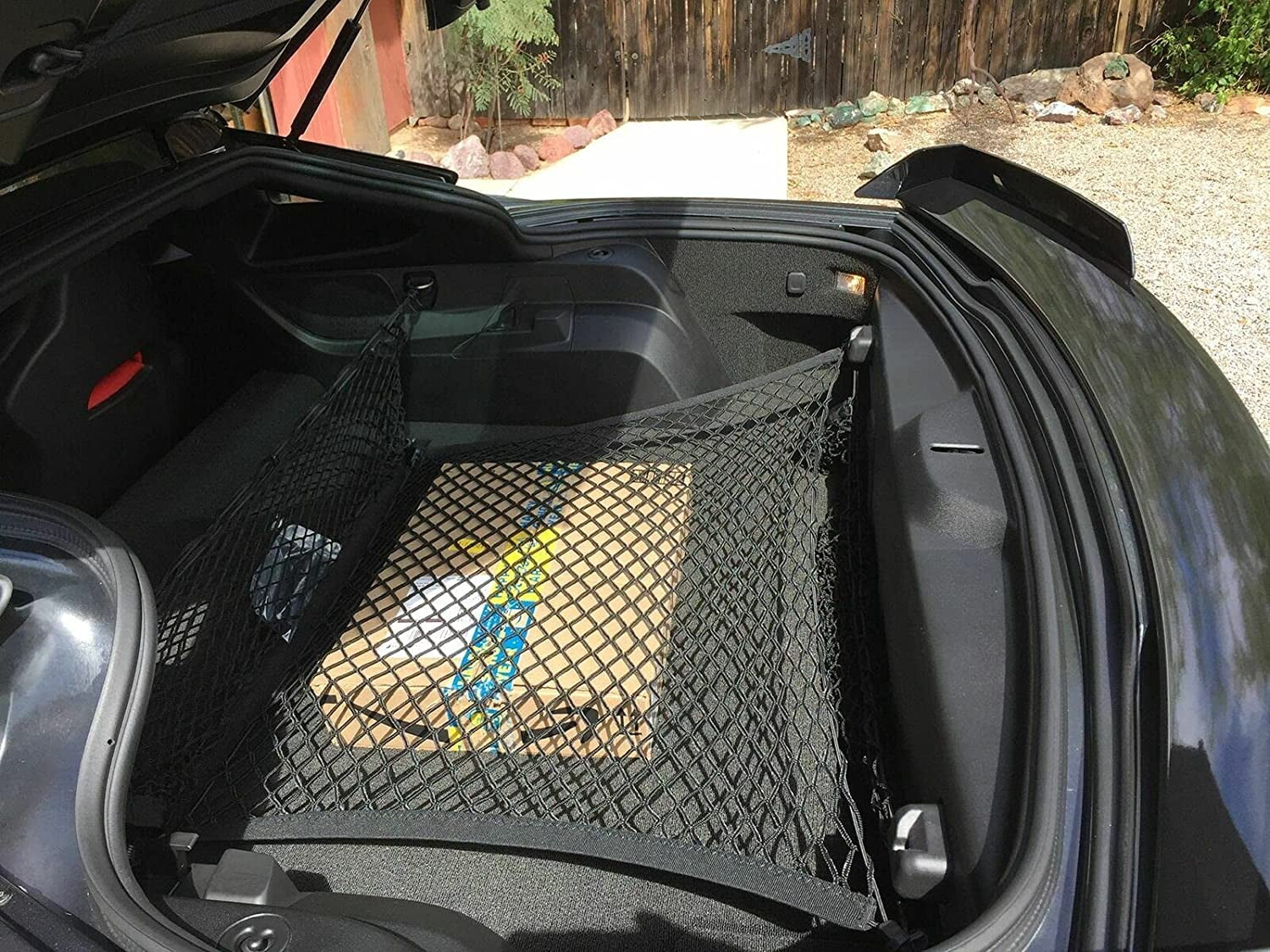 EACCESSORIES EA Trunk Organizer Cargo Net for CHEVROLET CORVETTE 2014 ...