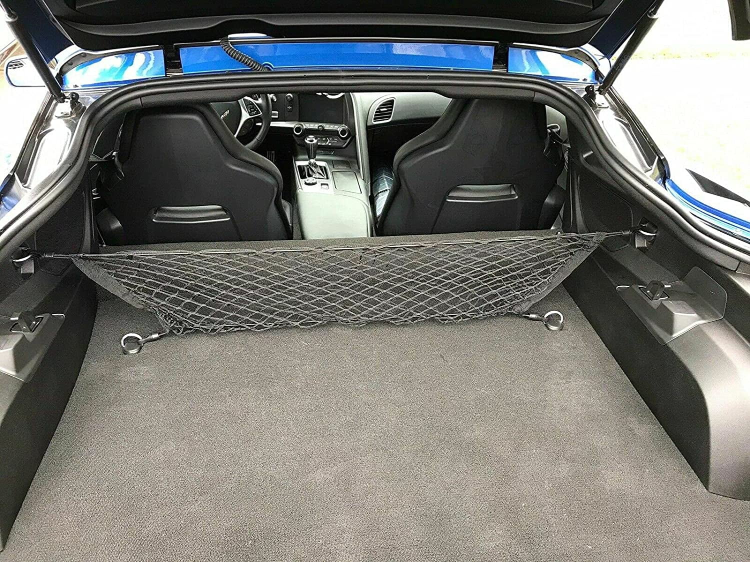 EACCESSORIES EA Trunk Organizer Cargo Net for Chevrolet Corvette 2014 ...
