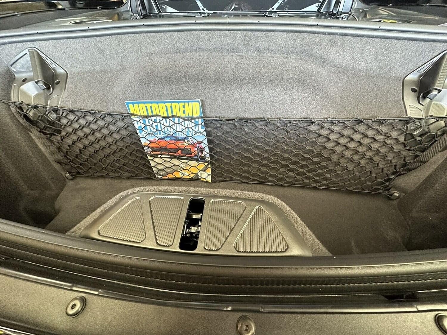 EACCESSORIES EA Trunk Organizer Cargo Net for Chevrolet Corvette C8 ...