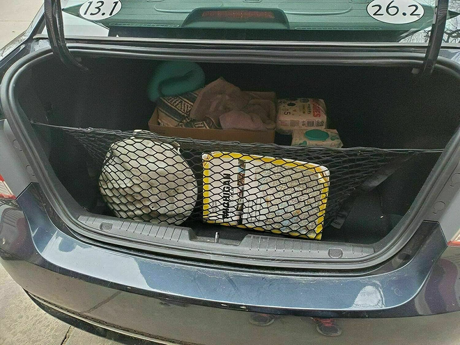 EACCESSORIES EA Trunk Organizer Cargo Net for Chevrolet Cruze 2010-2019 ...