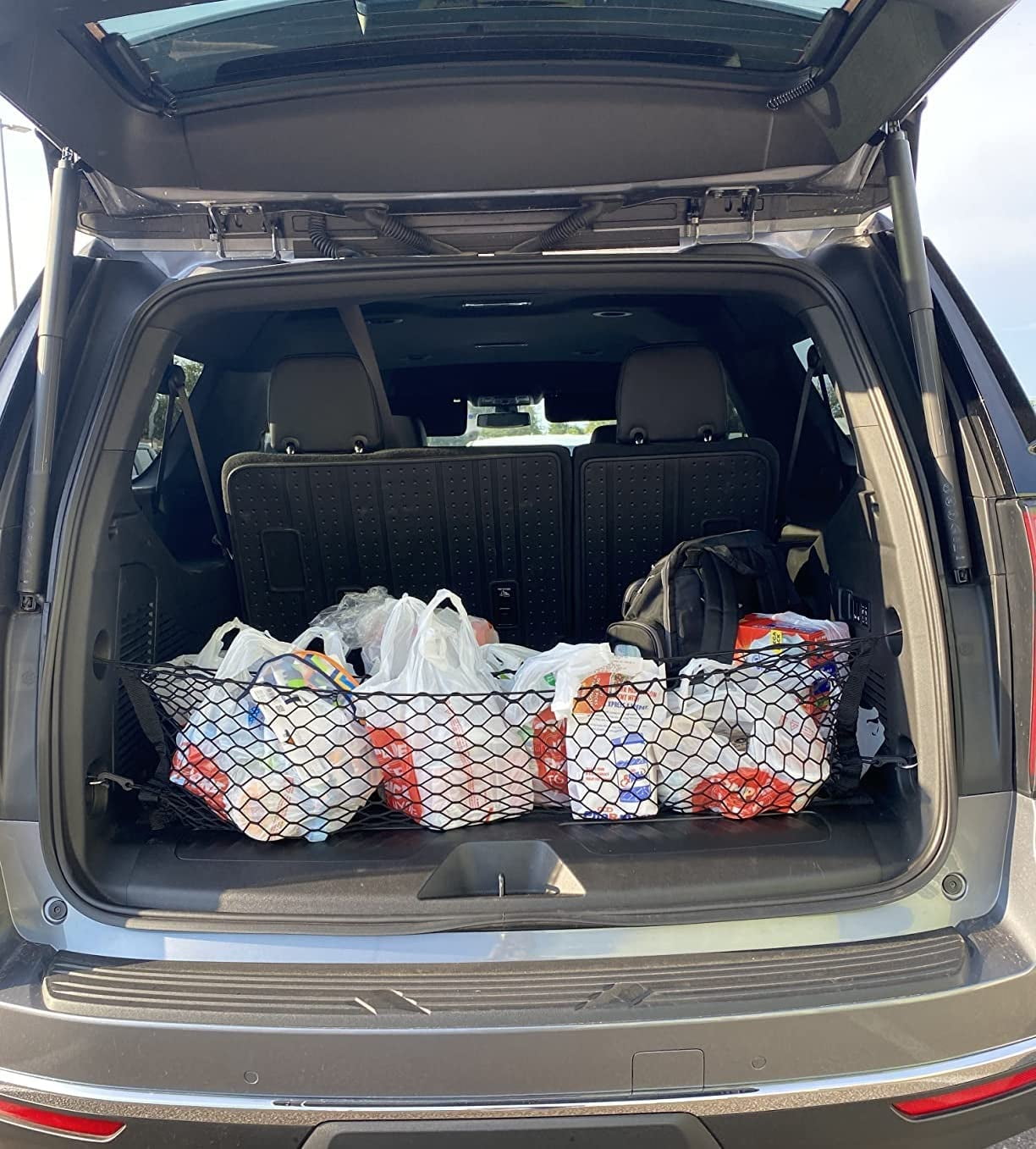 EACCESSORIES EA Trunk Organizer Cargo Net for Chevrolet Suburban 2015 ...