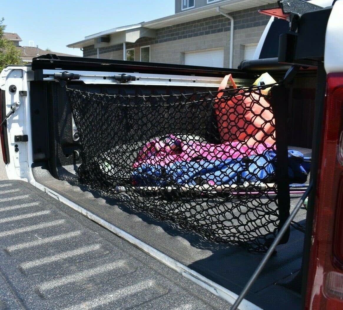 EACCESSORIES EA Trunk Organizer Cargo Net for Dodge RAM 1500 2019-2022 ...