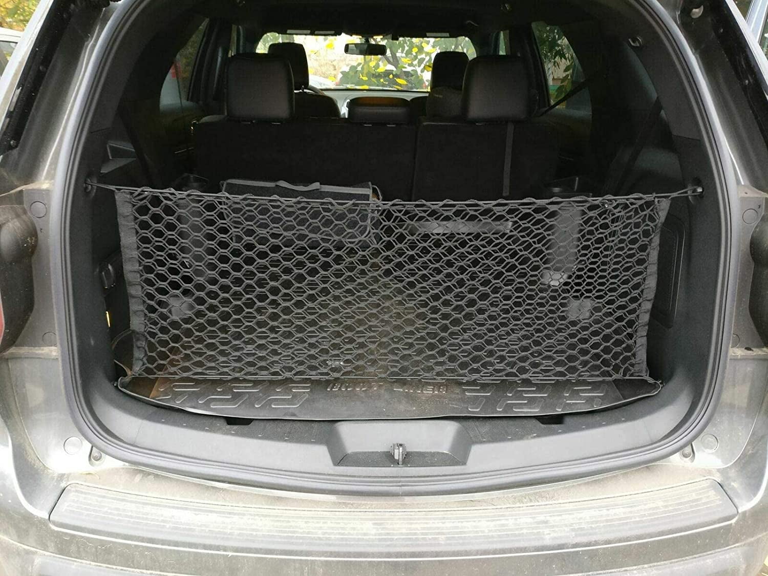 EACCESSORIES EA Trunk Organizer Cargo Net for Ford Explorer 2011-2019 ...