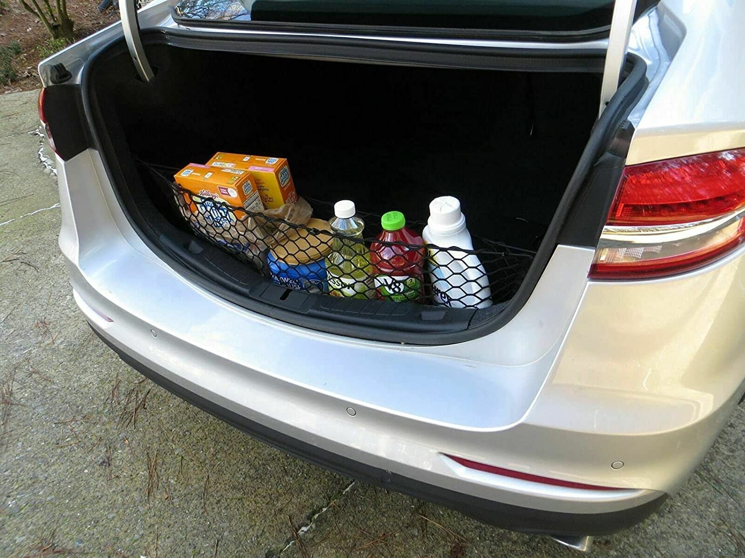 EACCESSORIES EA Trunk Organizer Cargo Net for Ford Fusion 2013-2020 ...