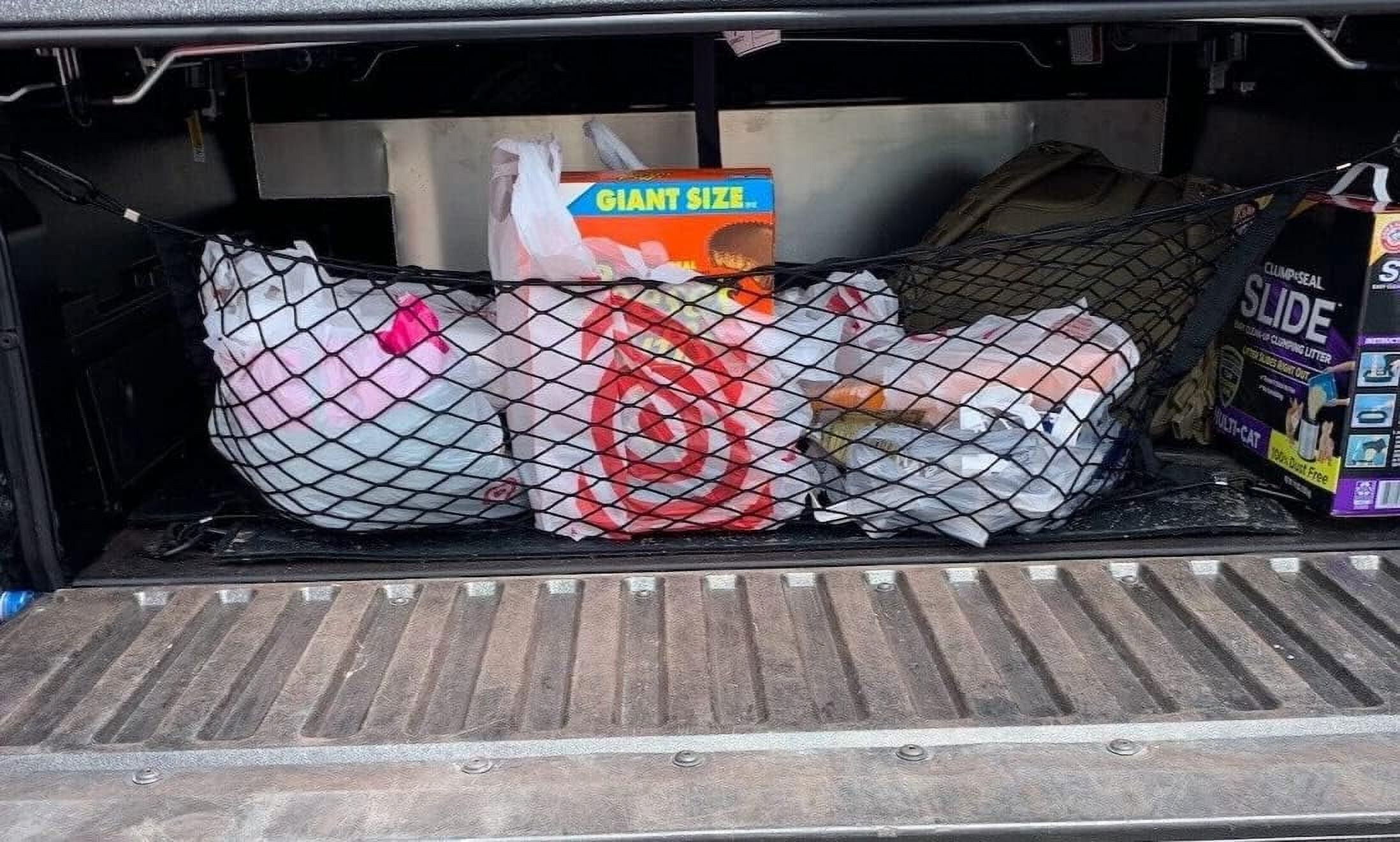 EACCESSORIES EA Trunk Organizer Cargo Net for Ford Maverick 2022-2024 ...
