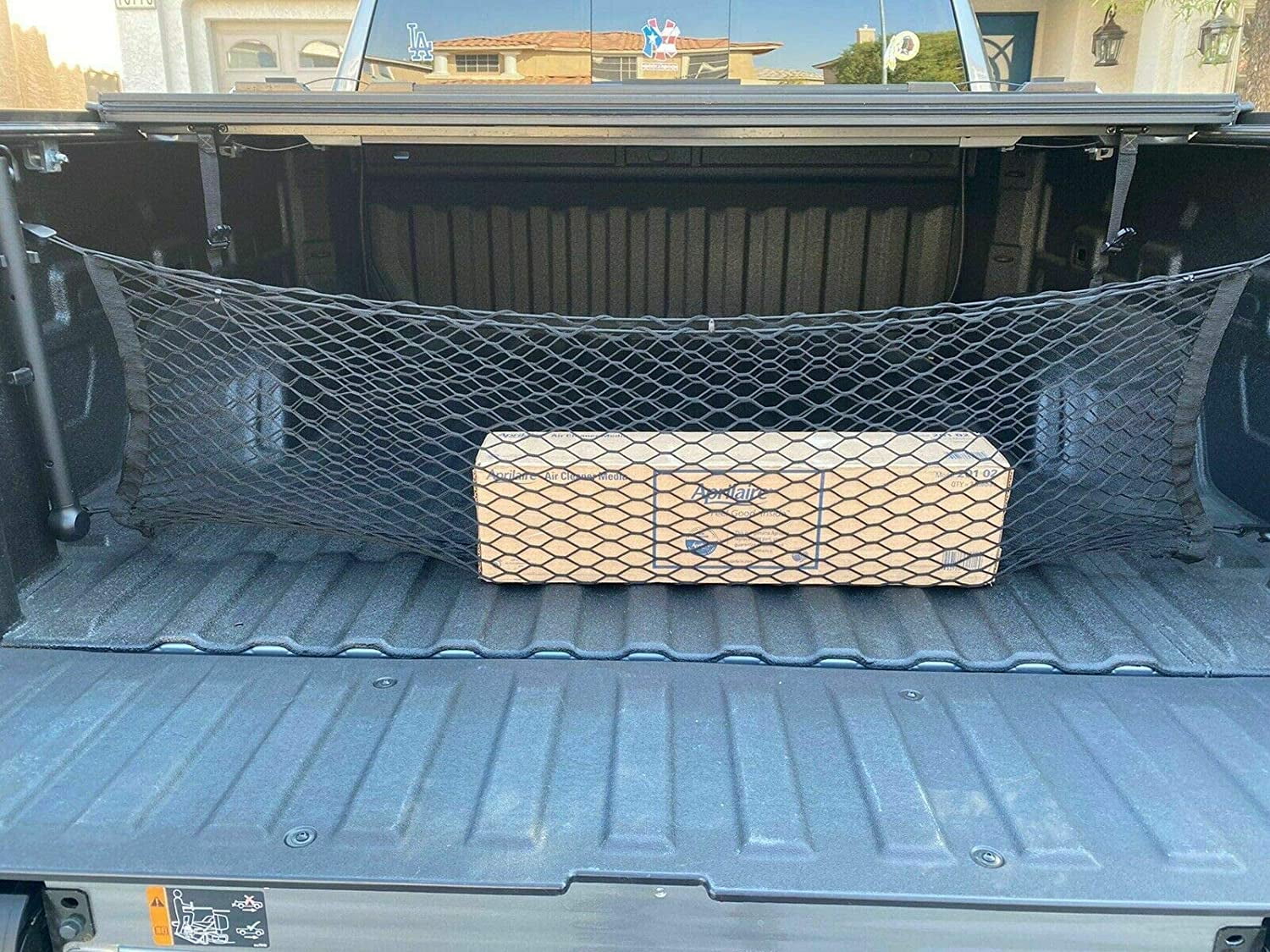 EACCESSORIES EA Trunk Organizer Cargo Net for GMC Sierra 2013-2023 ...