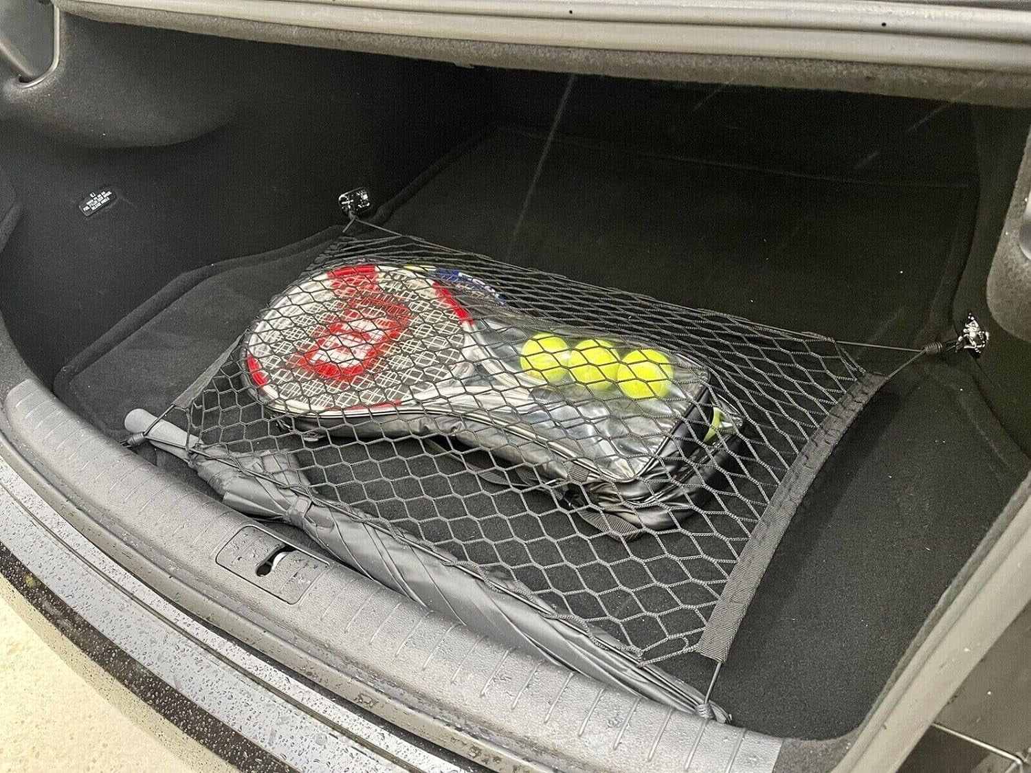 EACCESSORIES EA Trunk Organizer Cargo Net for Genesis G70 G80 G90 2017 ...
