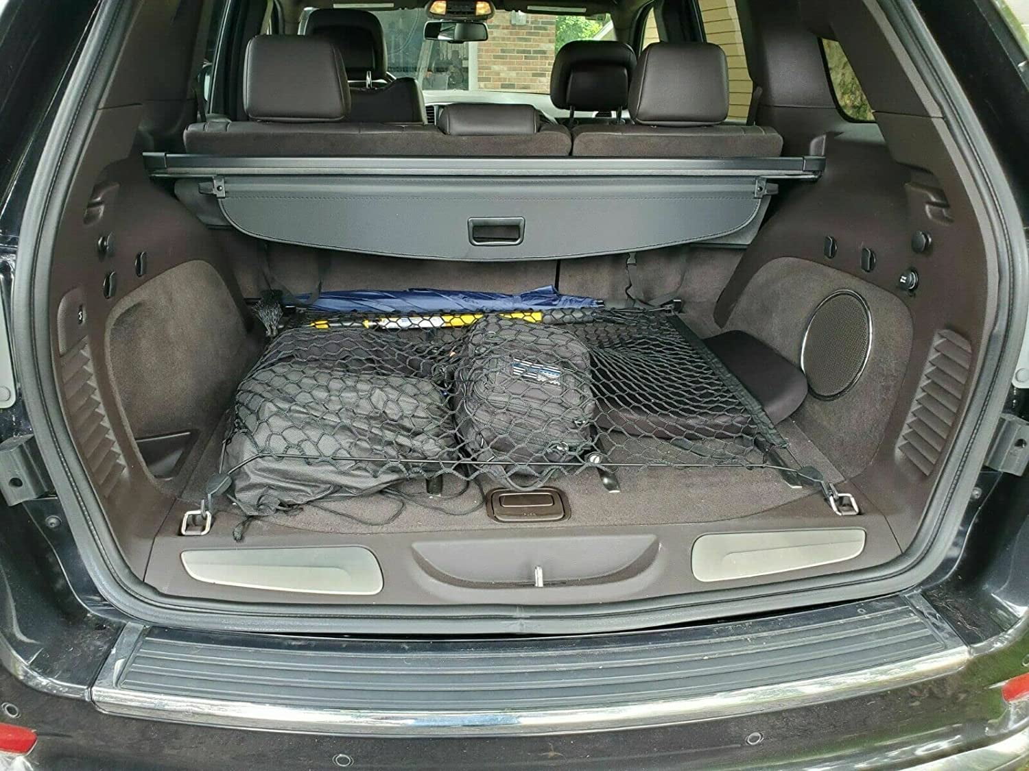 EACCESSORIES EA Trunk Organizer Cargo Net for Jeep Grand Cherokee L ...