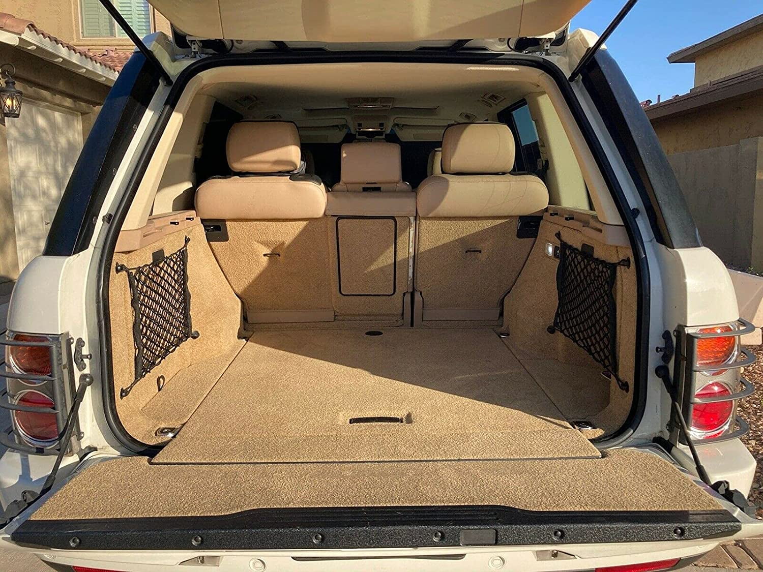 EACCESSORIES EA Trunk Organizer Cargo Net for Land Rover Range Rover ...