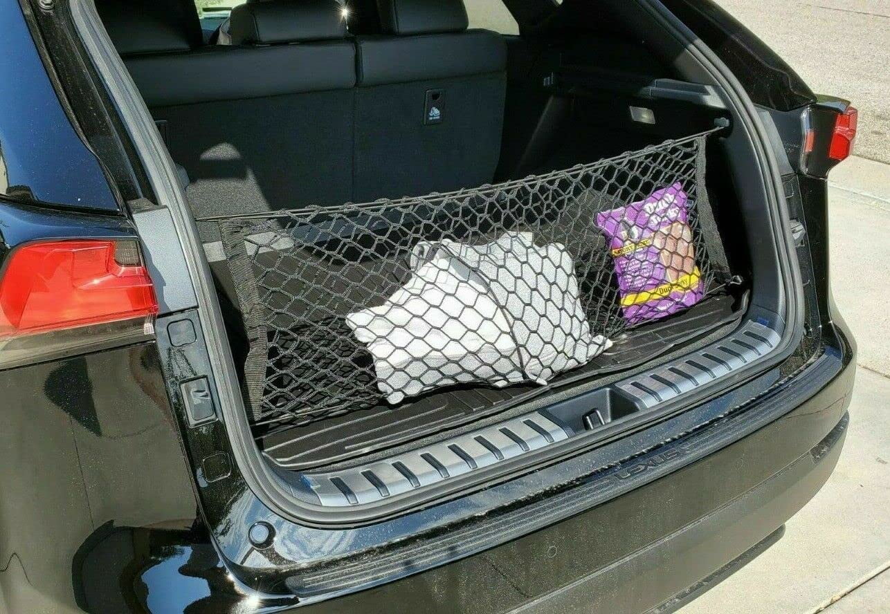 EACCESSORIES EA Trunk Organizer Cargo Net for Lexus NX200t NX300h NX300 ...