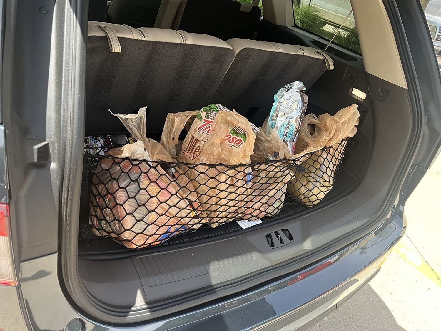 EACCESSORIES EA Trunk Organizer Cargo Net for Lincoln Aviator 2020-2023 ...