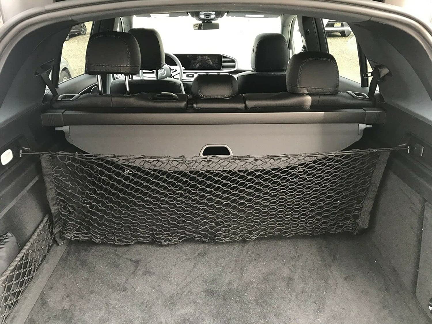 EACCESSORIES EA Trunk Organizer Cargo Net for Mercedes-Benz GLE-Class ...