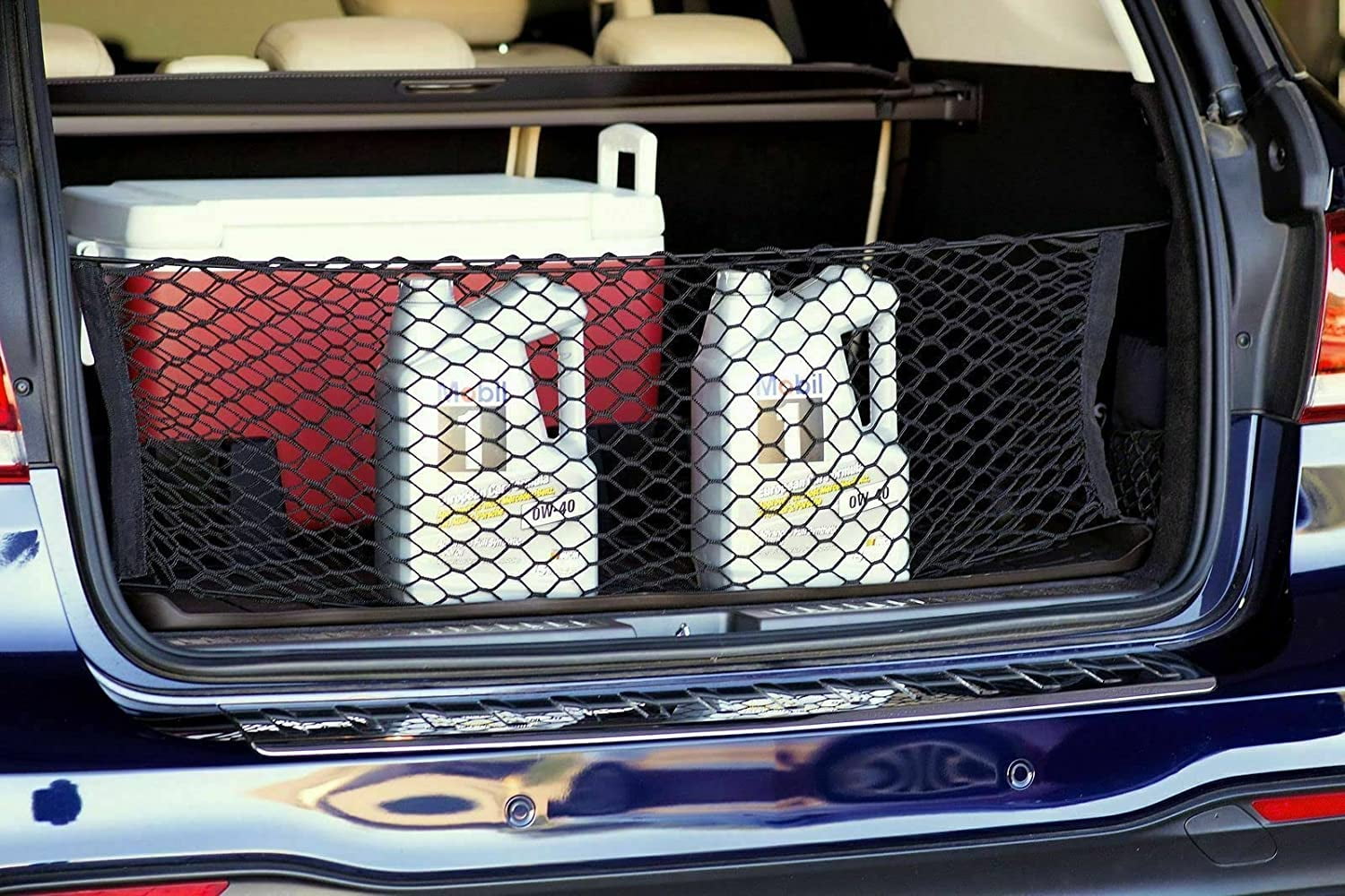 EACCESSORIES EA Trunk Organizer Cargo Net for Mercedes-Benz GLE350 450 ...