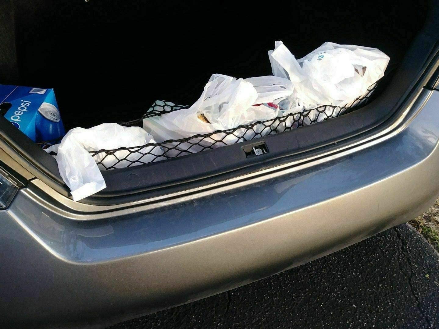 EACCESSORIES EA Trunk Organizer Cargo Net for Nissan Altima 2013-2021 ...