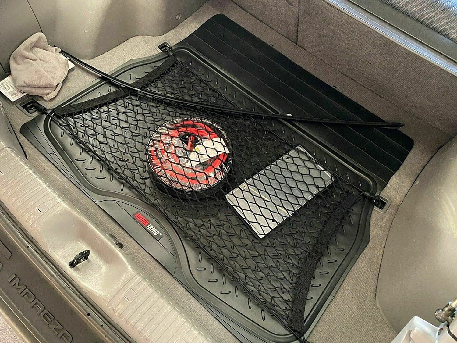 EACCESSORIES EA Trunk Organizer Cargo Net for Subaru Impreza Outback ...