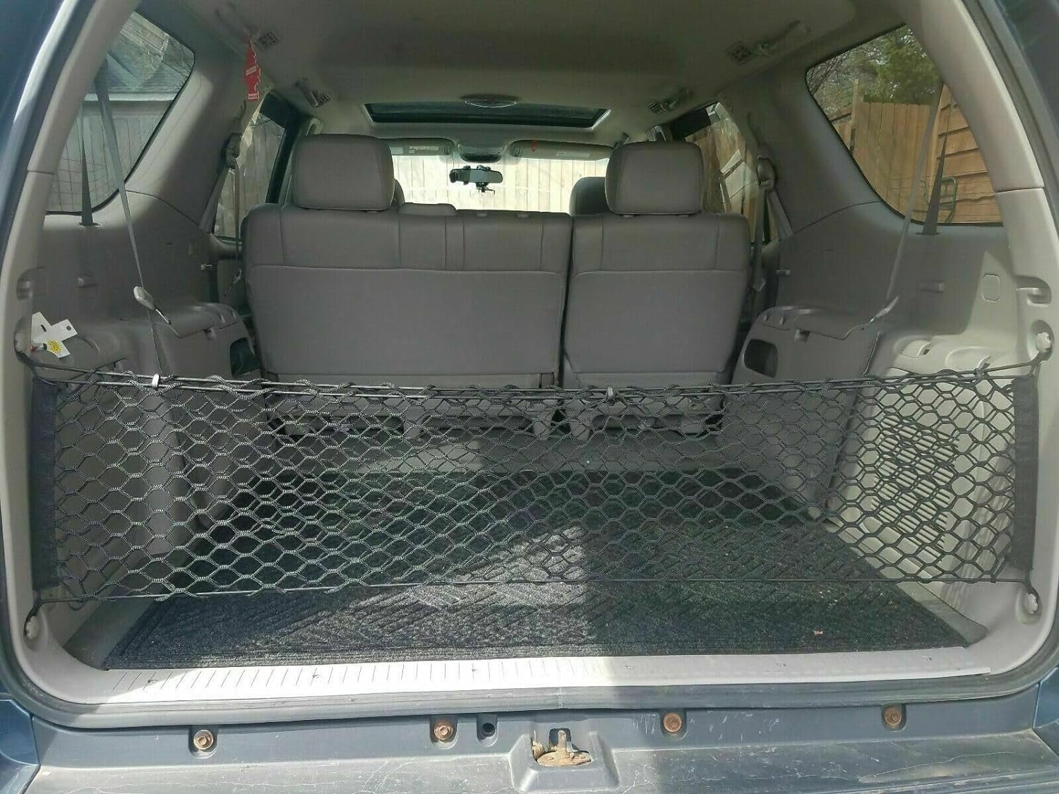 EACCESSORIES EA Trunk Organizer Cargo Net for TOYOTA SEQUOIA 2001-2007 ...