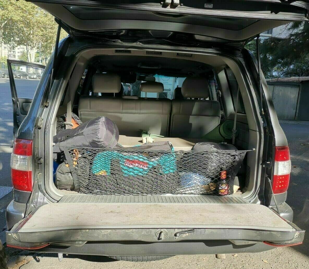 EACCESSORIES EA Trunk Organizer Cargo Net for Toyota Land Cruiser 2004 ...