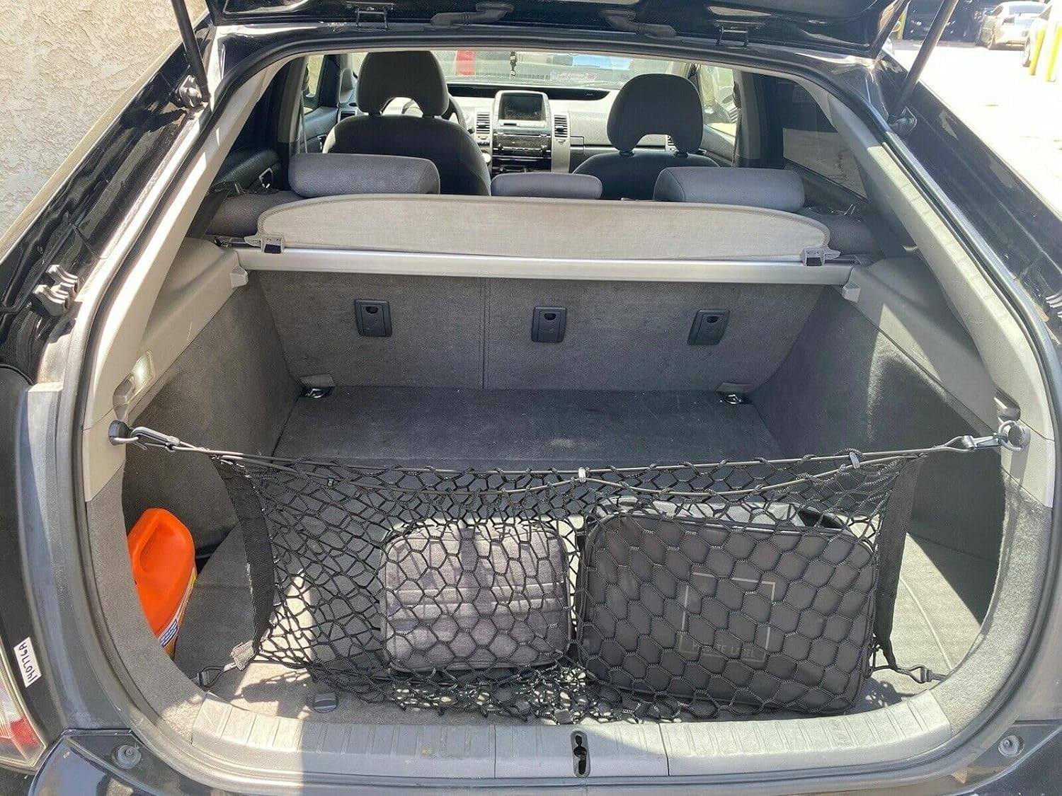 EACCESSORIES EA Trunk Organizer Cargo Net for Toyota Prius 2004-2009 ...