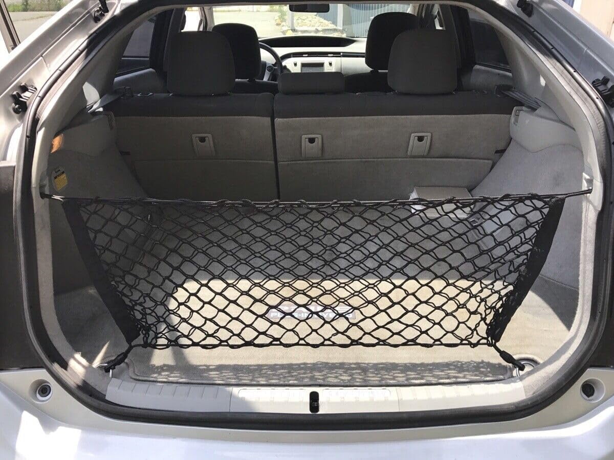 EACCESSORIES EA Trunk Organizer Cargo Net for Toyota Prius 2010-2015 ...