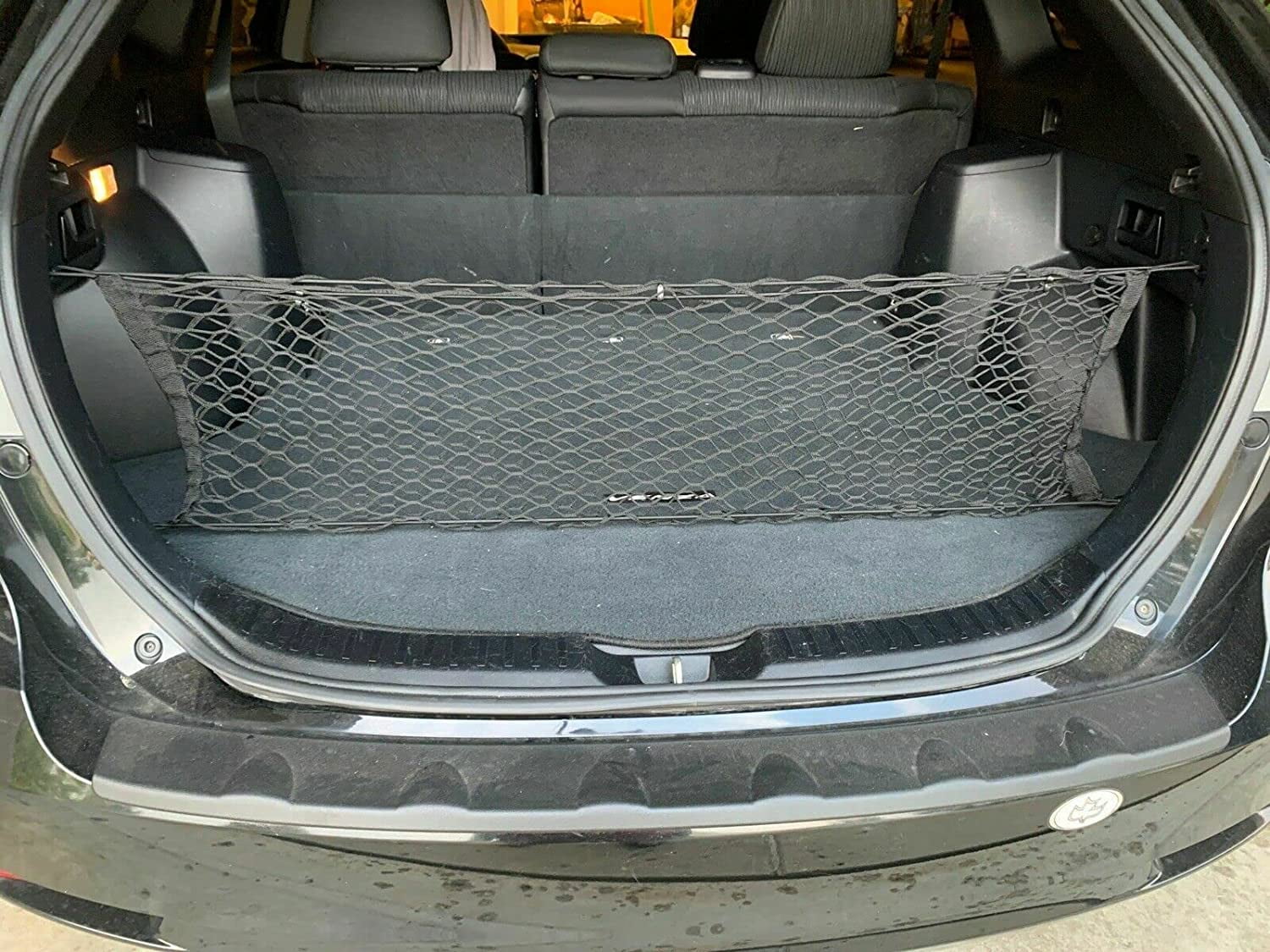 EACCESSORIES EA Trunk Organizer Cargo Net for Toyota VENZA 2009-2016 ...
