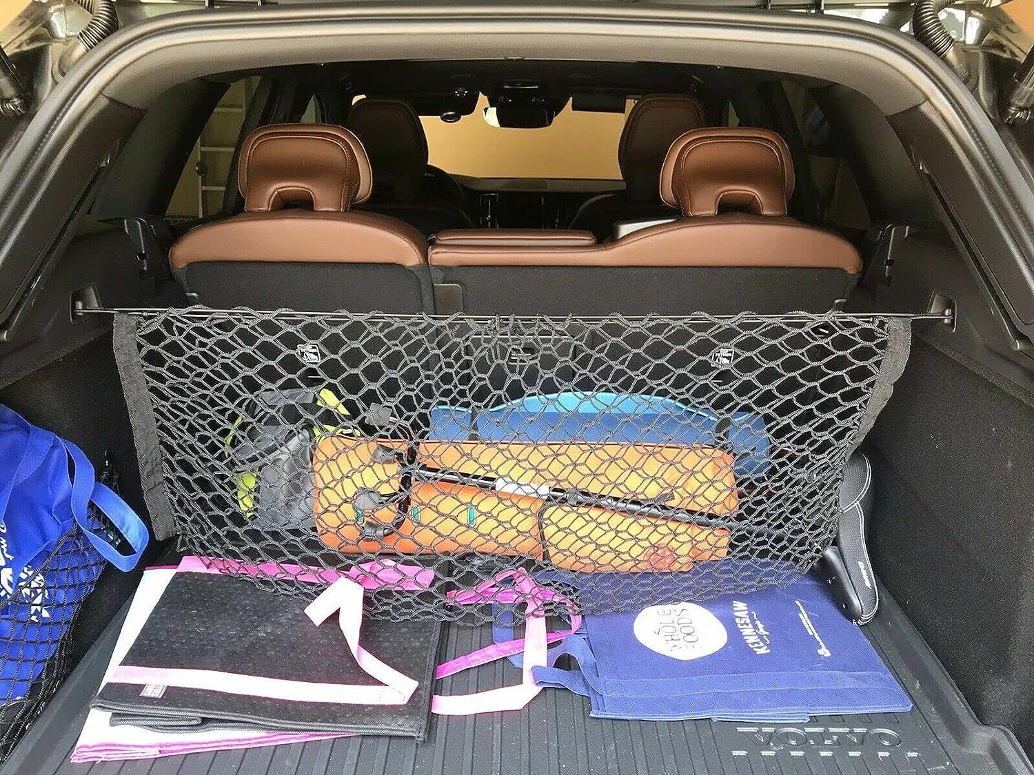EACCESSORIES EA Trunk Organizer Cargo Net for Volvo XC60 2018-2023 ...