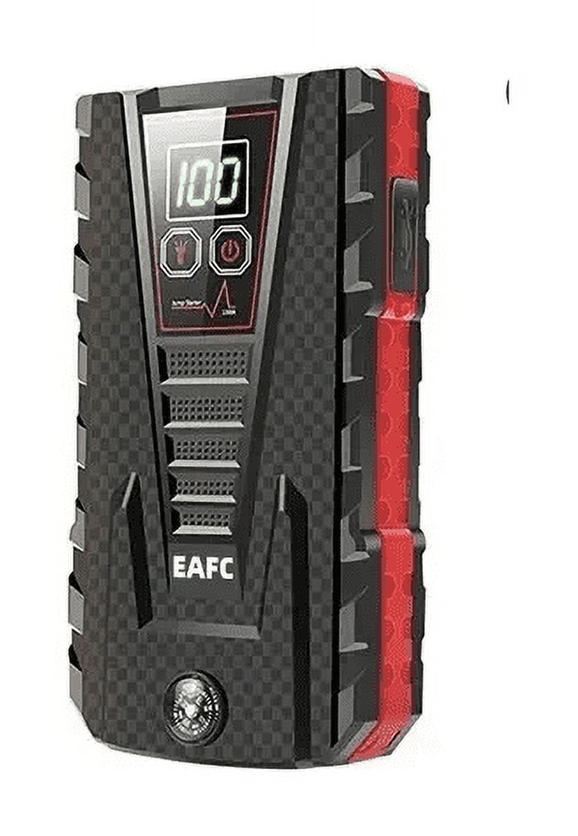 EAFC 1200A Car Jump Starter Power Bank 12V Portable Car Battery Booster ...