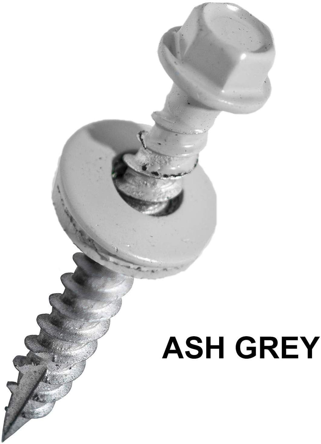 EAGLE 1 (250 Count) Metal Roofing Screws Painted Hex Washer Head Sheet ...