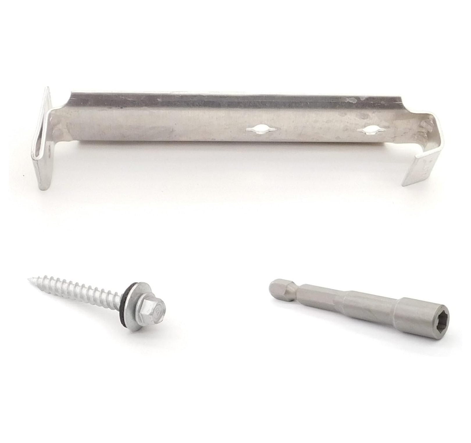 EAGLE 1-5" & 6" Heavy Duty Aluminum Gutter Hanger Brackets - Screw and ...