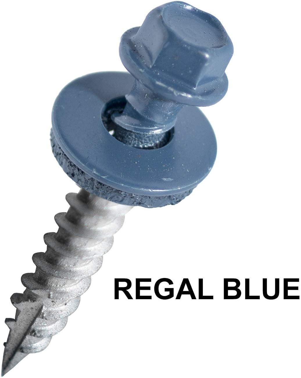 EAGLE 1 (500 Count) Metal Roofing Screws Painted Hex Washer Head Sheet ...