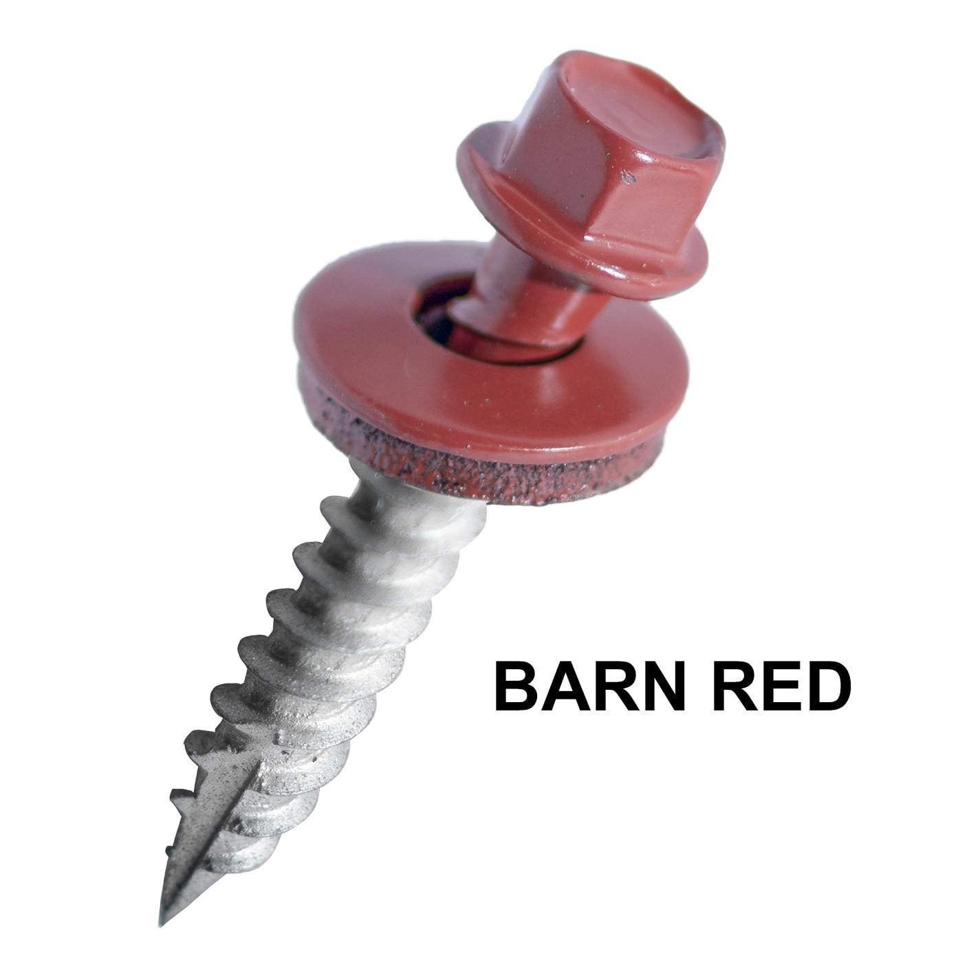 EAGLE 1 (500 Count) Metal Roofing Screws Painted Hex Washer Head Sheet ...