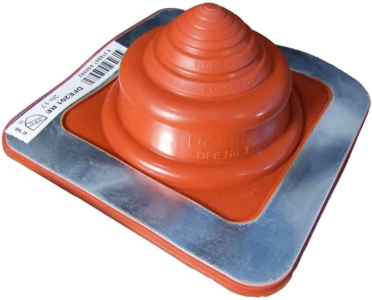 EAGLE 1 EPDM Flexible Roofing Pipe Flashing Boots - On Site Adjustable ...